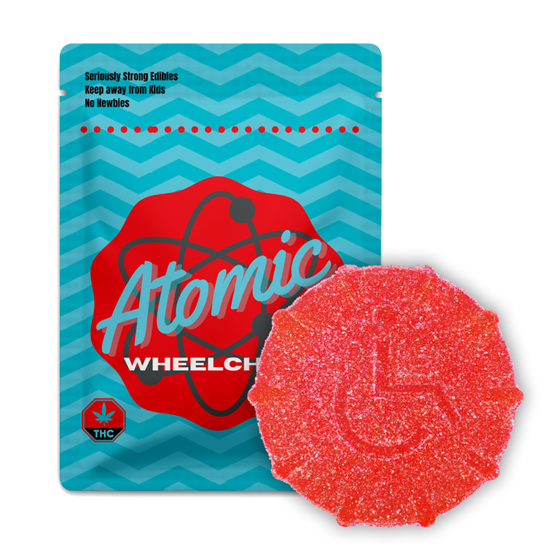 ATOMIC WHEELCHAIR 2000 mg: Intense THC Gummies Online - Herrble